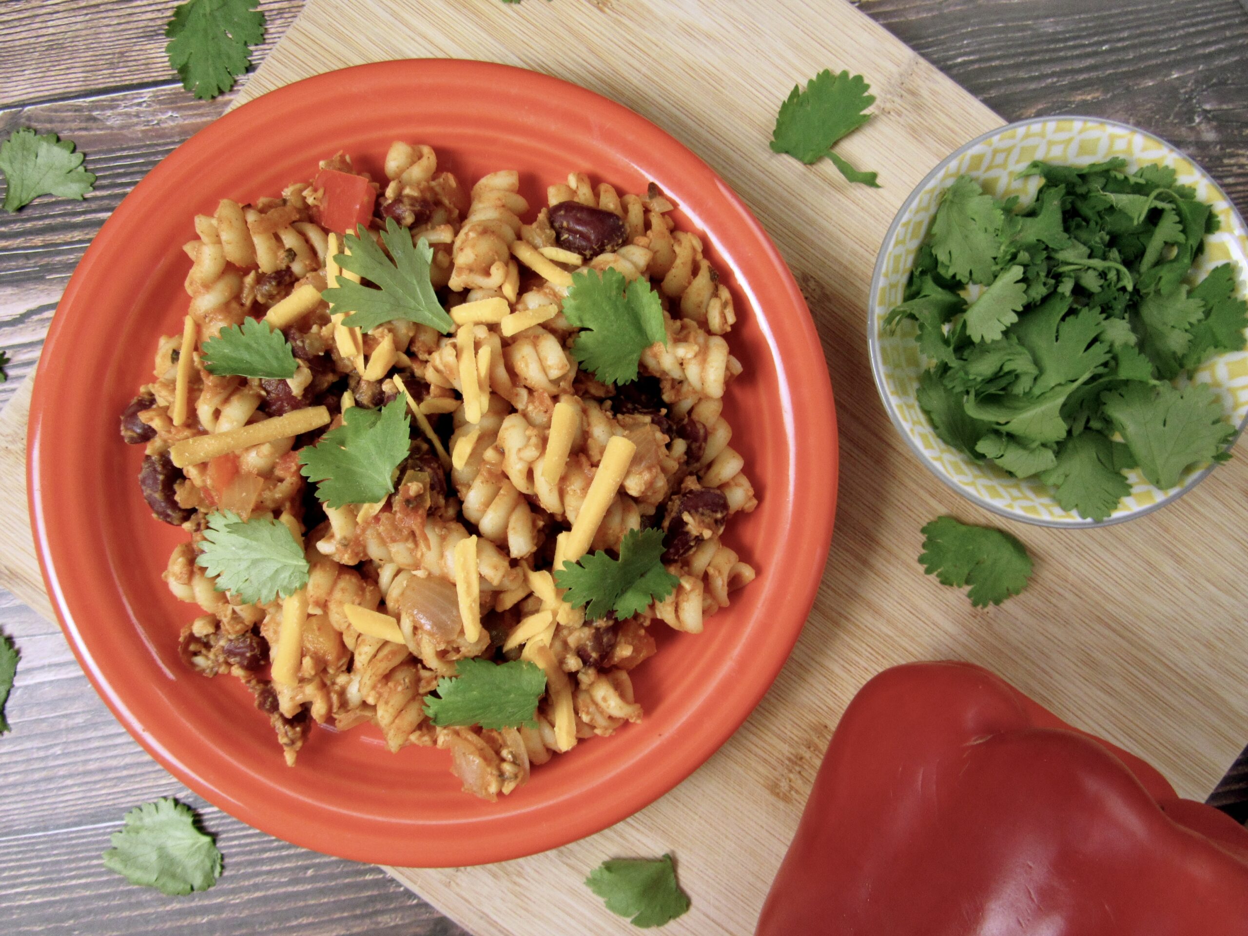 Taco Pasta – Creamy and Vegan! - Joyful Balance