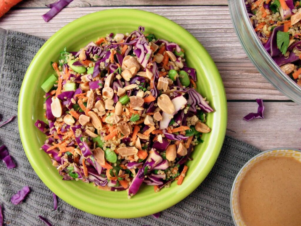 Crunchy Thai Peanut Salad - Joyful Balance