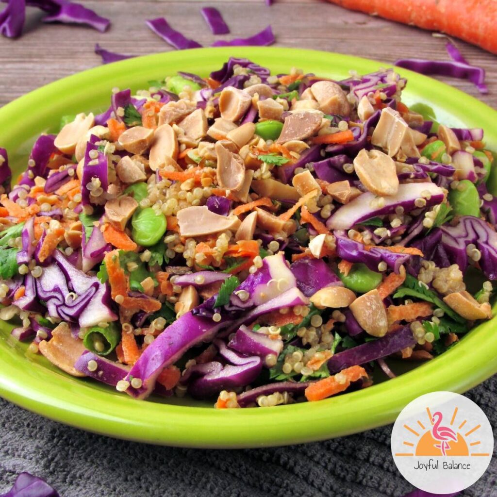 Crunchy Thai Peanut Salad - Joyful Balance