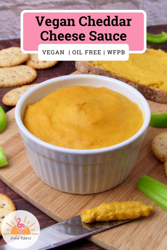 Vegan Cheddar Cheese Sauce (& Spread)! - Joyful Balance