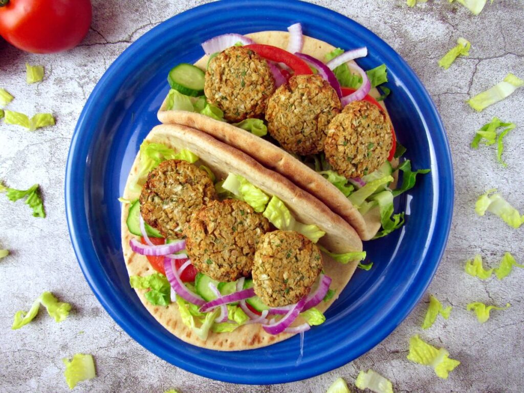 Air Fryer Falafel (With Canned Chickpeas!) - Joyful Balance