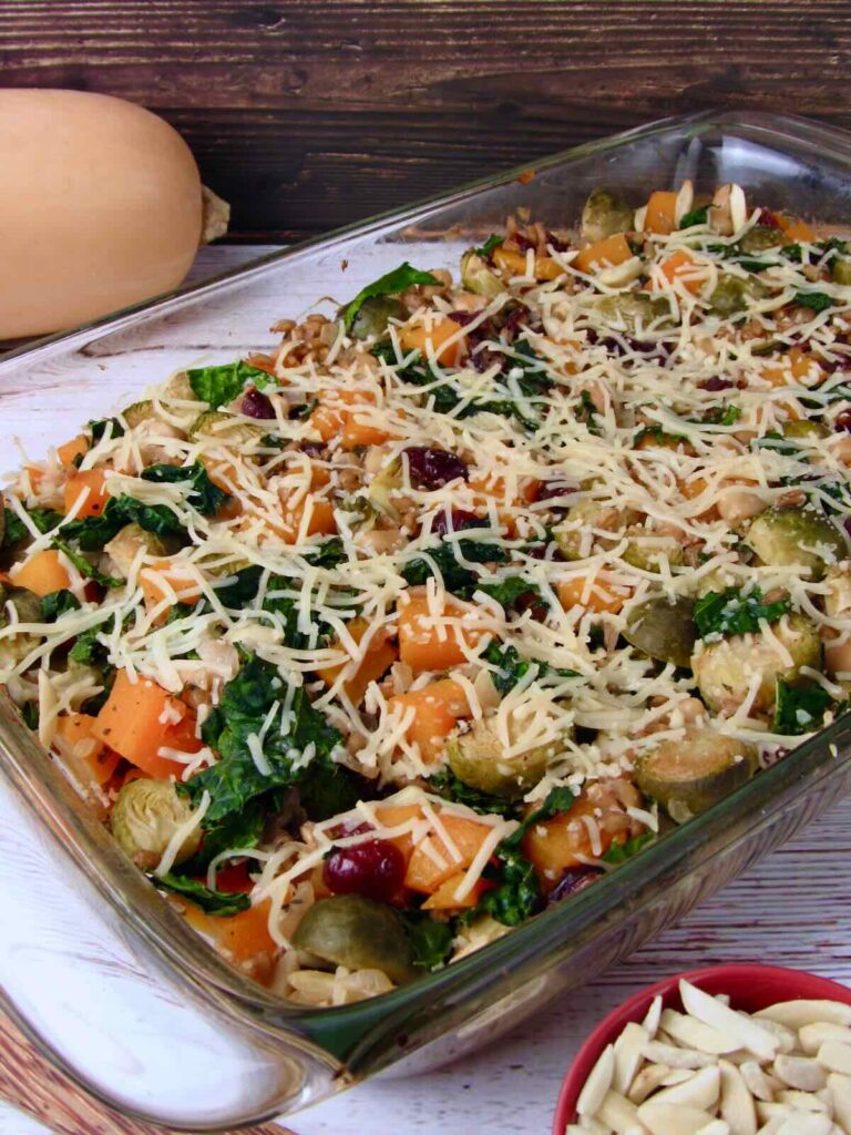 Fall Harvest Butternut Squash Casserole - Joyful Balance