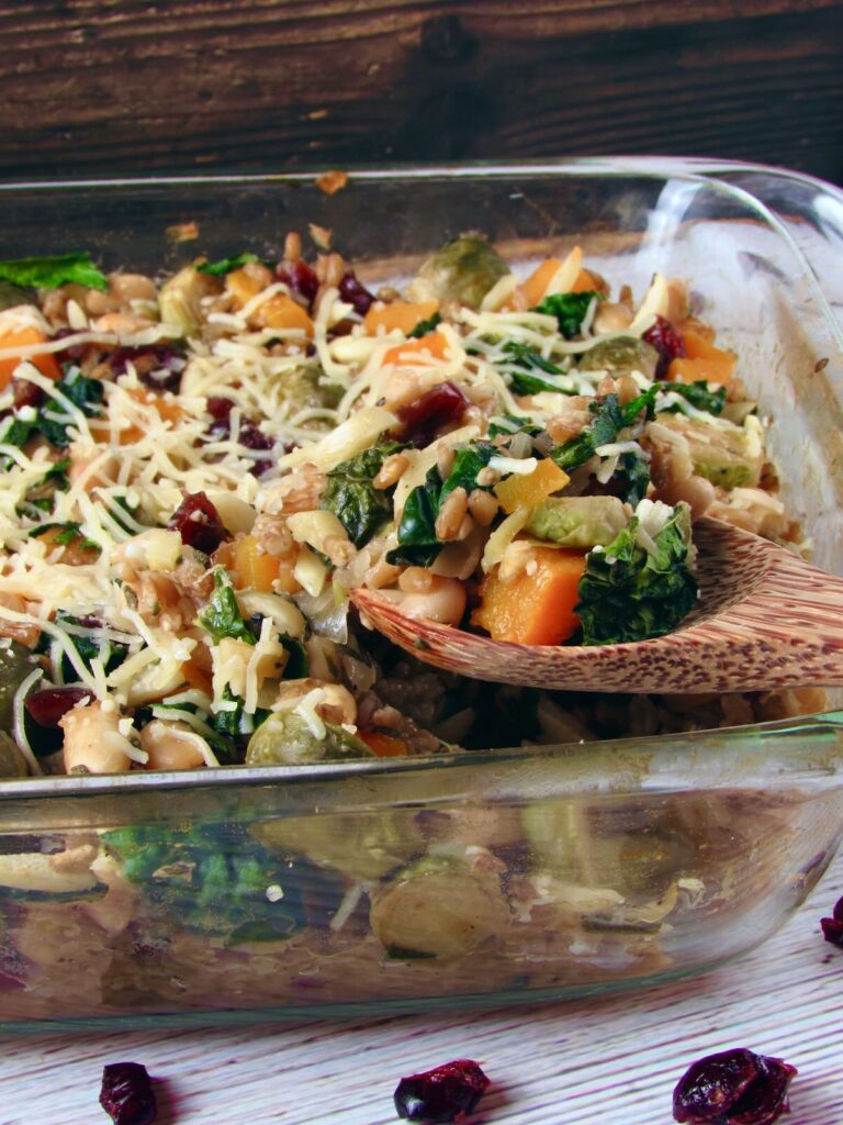 Fall Harvest Butternut Squash Casserole - Joyful Balance