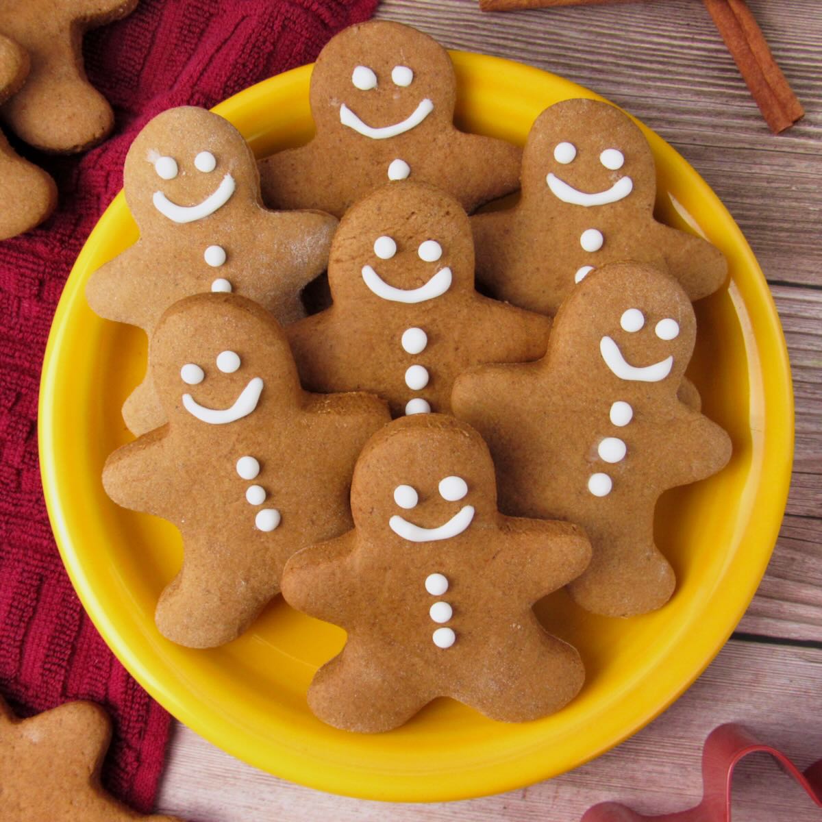 The Best Vegan Gingerbread Cookies - Joyful Balance
