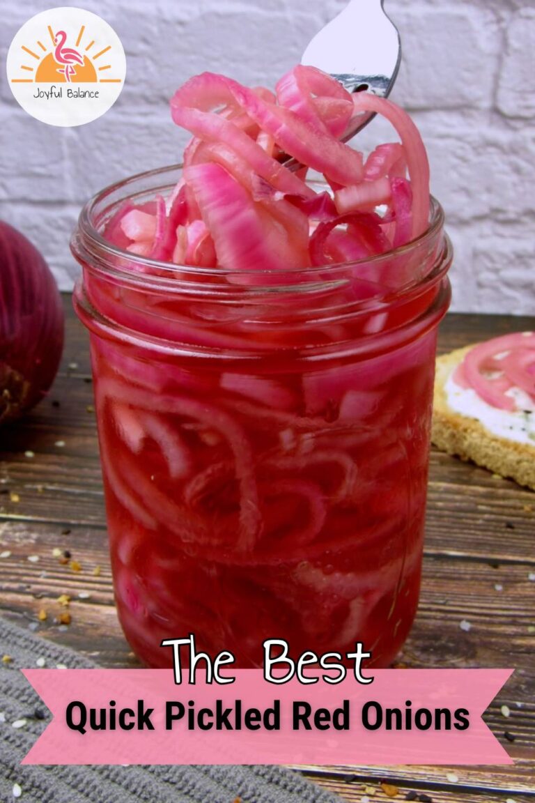The Best Quick Pickled Red Onions - Joyful Balance