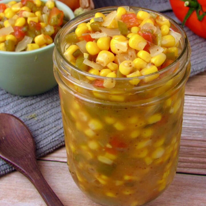 Homemade Corn Relish - Joyful Balance