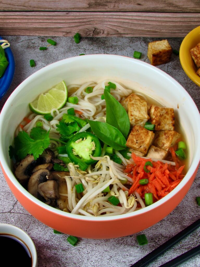 Vegan Pho With Tofu - Joyful Balance