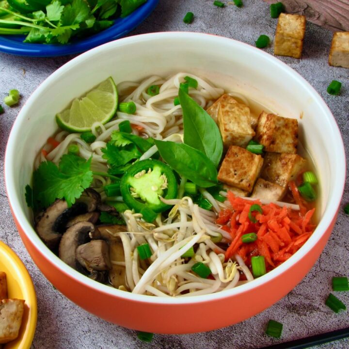 Vegan Pho With Tofu - Joyful Balance